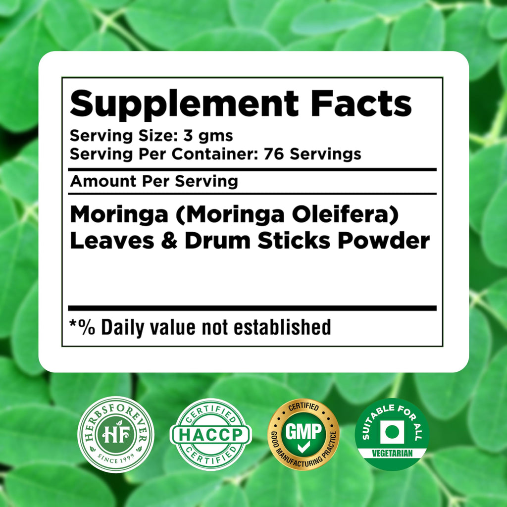 antioxidant-rich moringa supplement