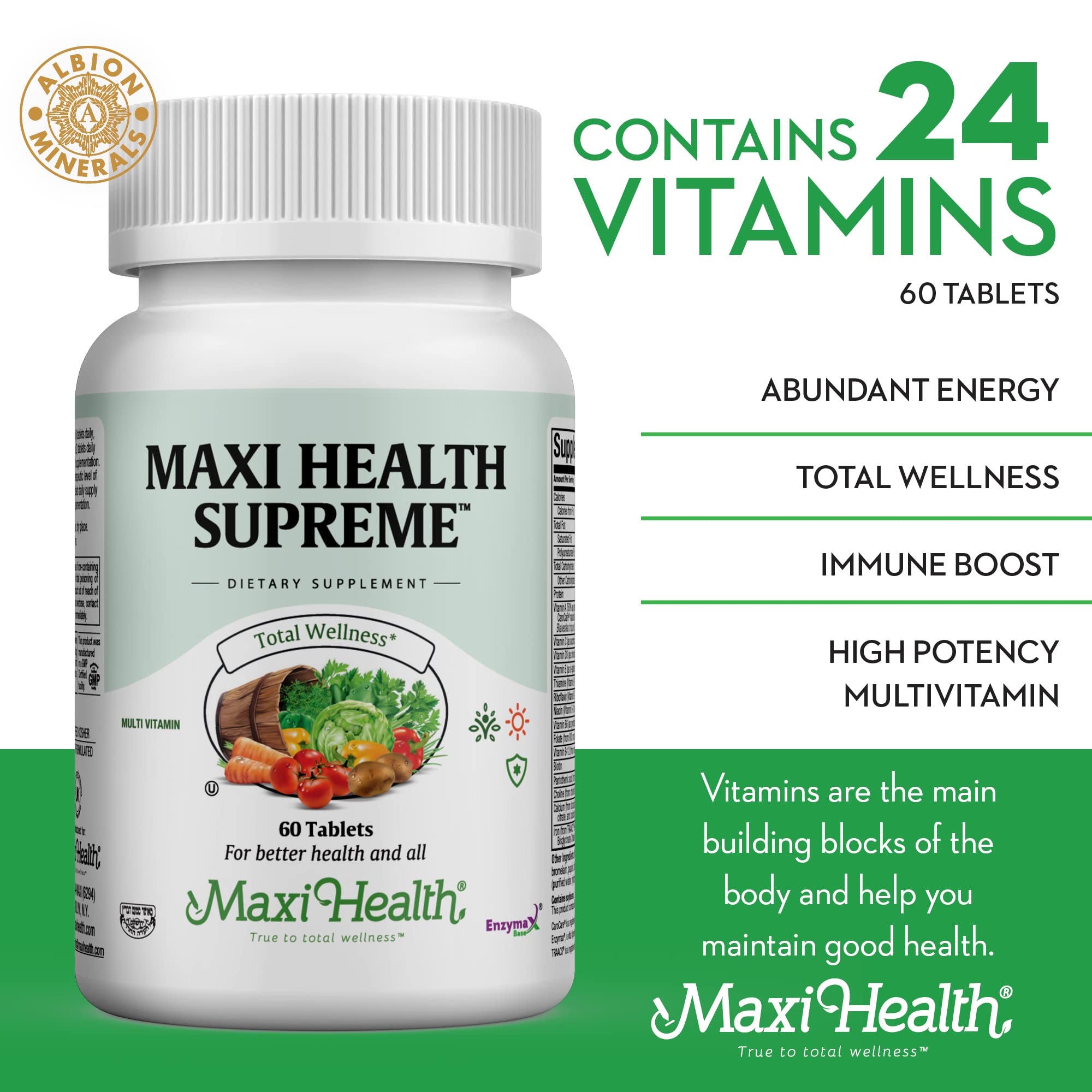 antioxidant-rich multivitamin for men and women