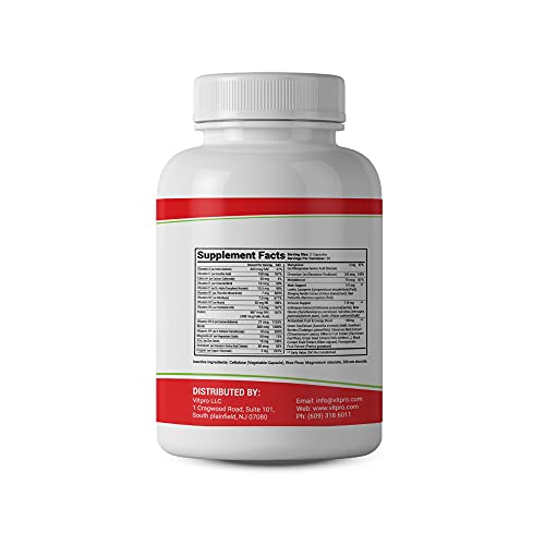 Antioxidant-rich multivitamin for vitality