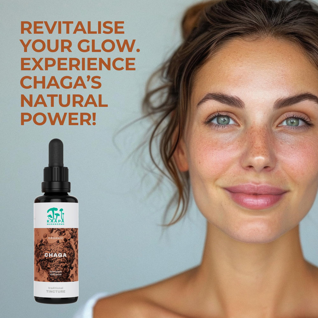 Antioxidant-rich mushroom supplement Canada