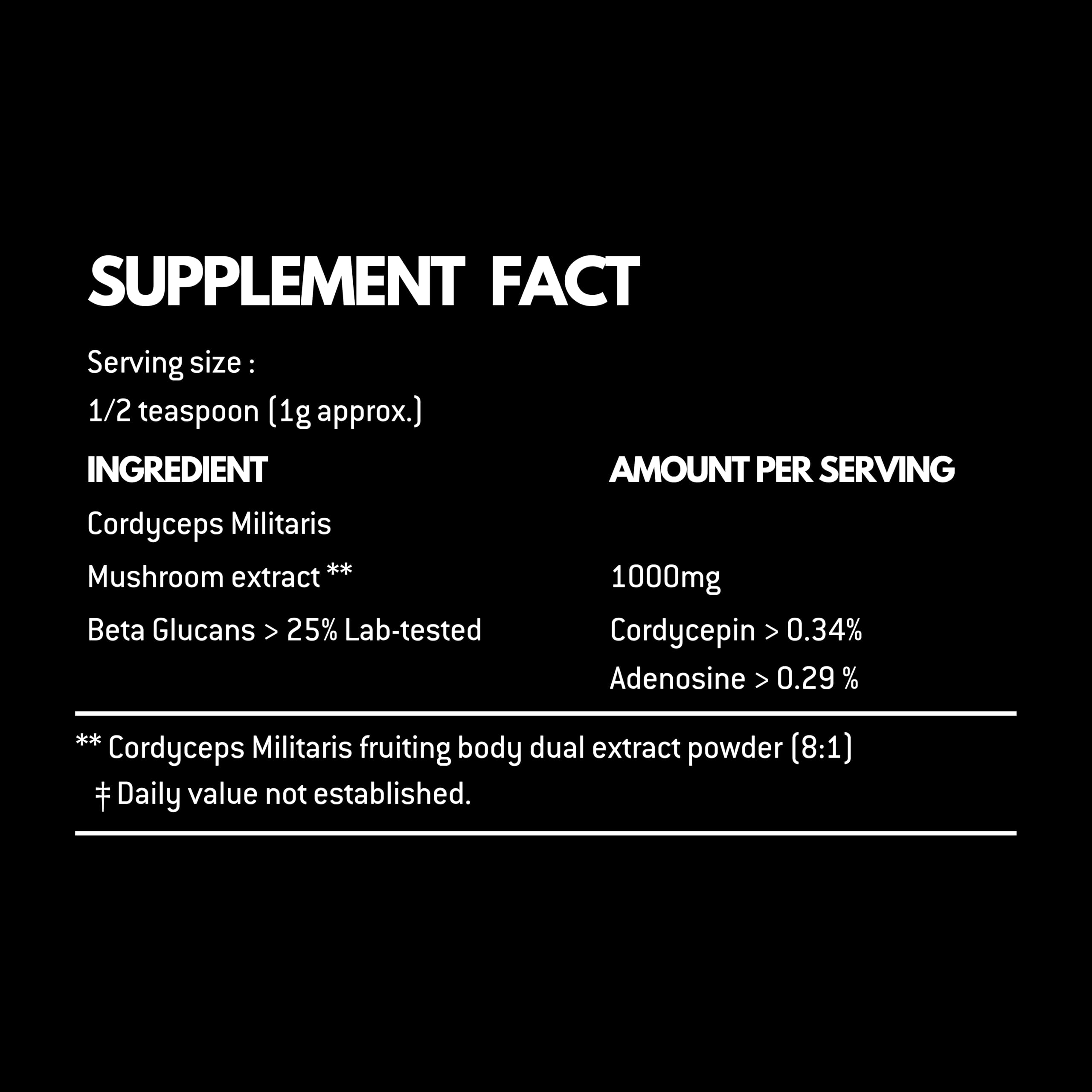 antioxidant-rich mushroom supplement