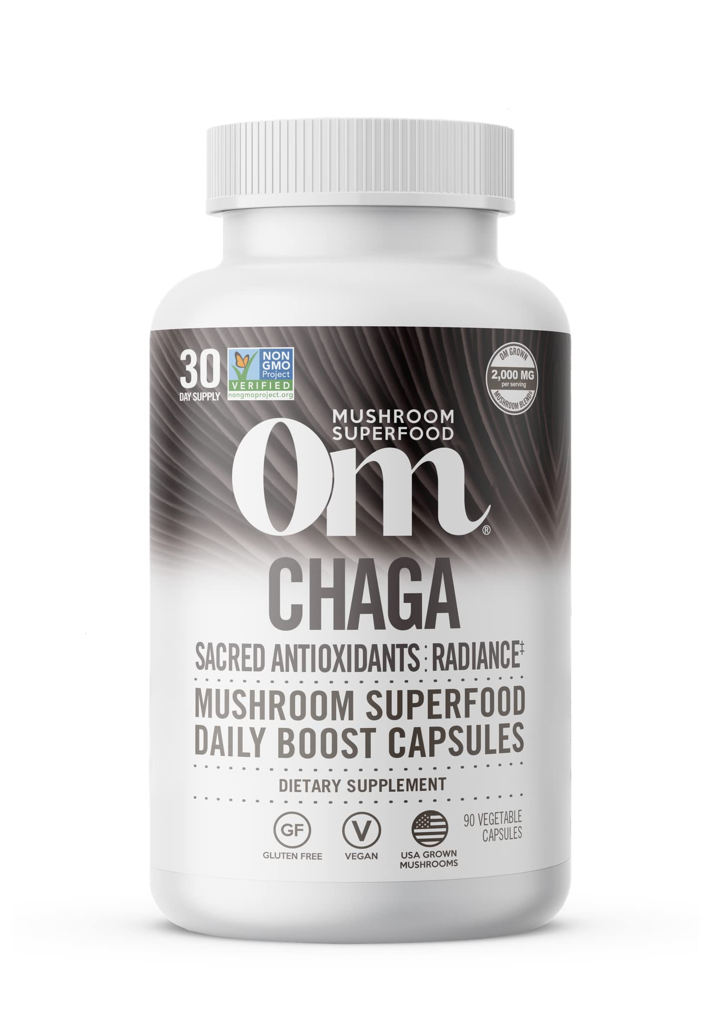 Antioxidant-rich mushroom supplement