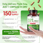 antioxidant-rich olive fruit capsules