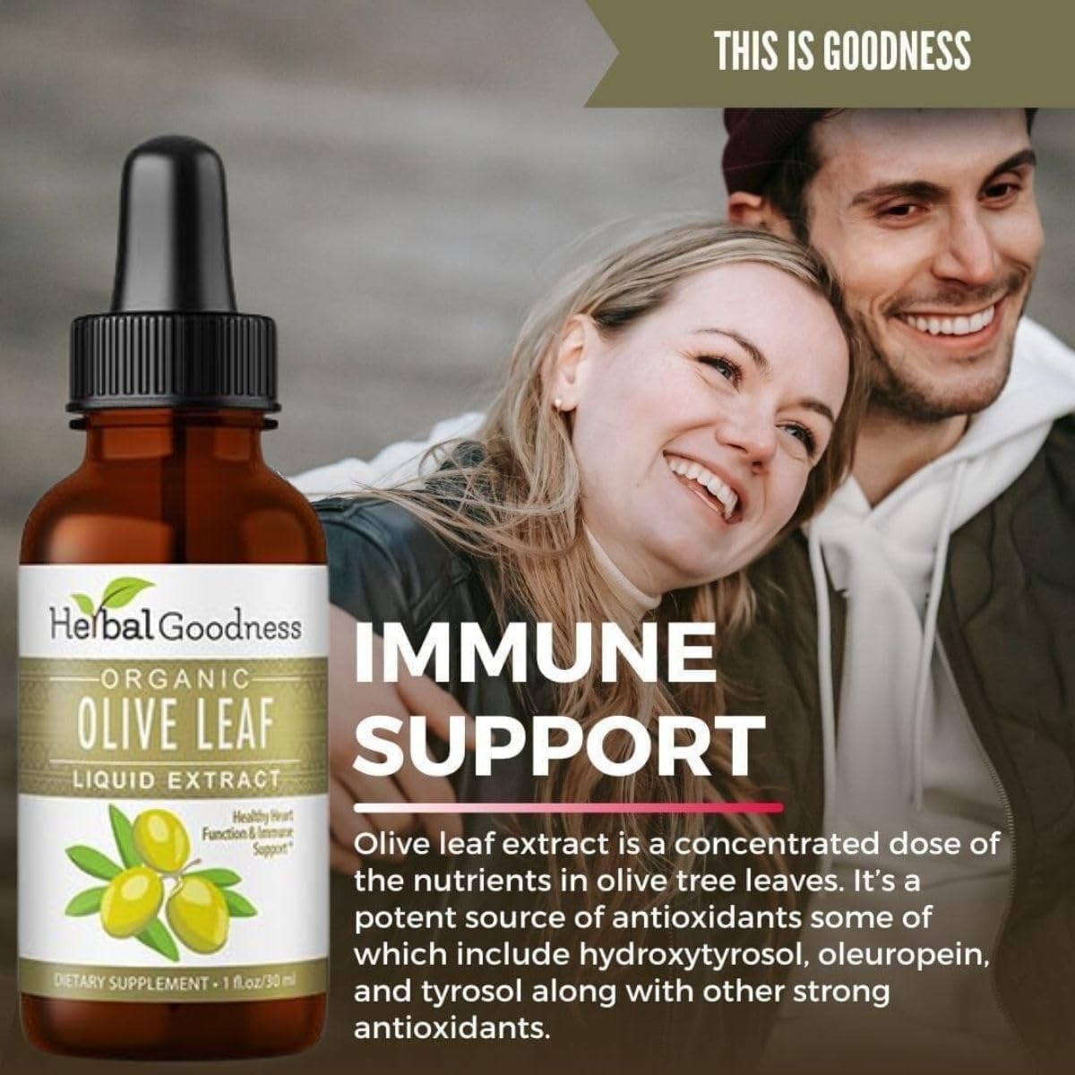 antioxidant-rich olive leaf extract