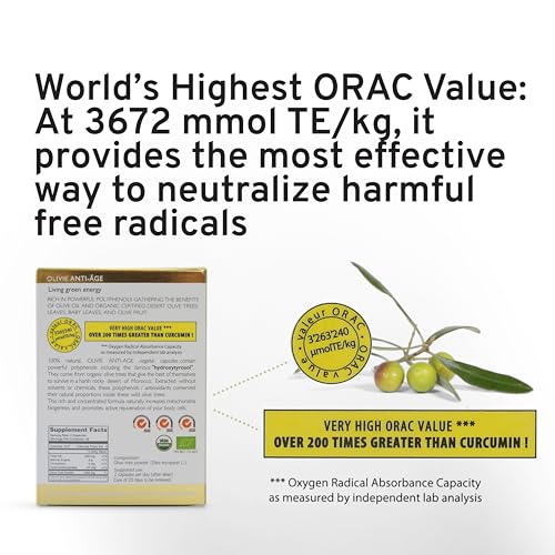 Antioxidant-rich olive leaf extract