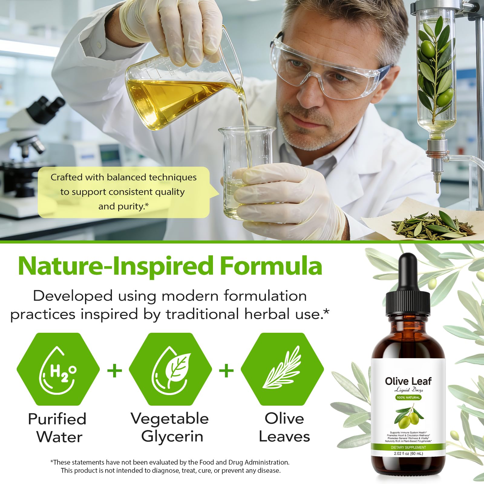 antioxidant-rich olive leaf extract