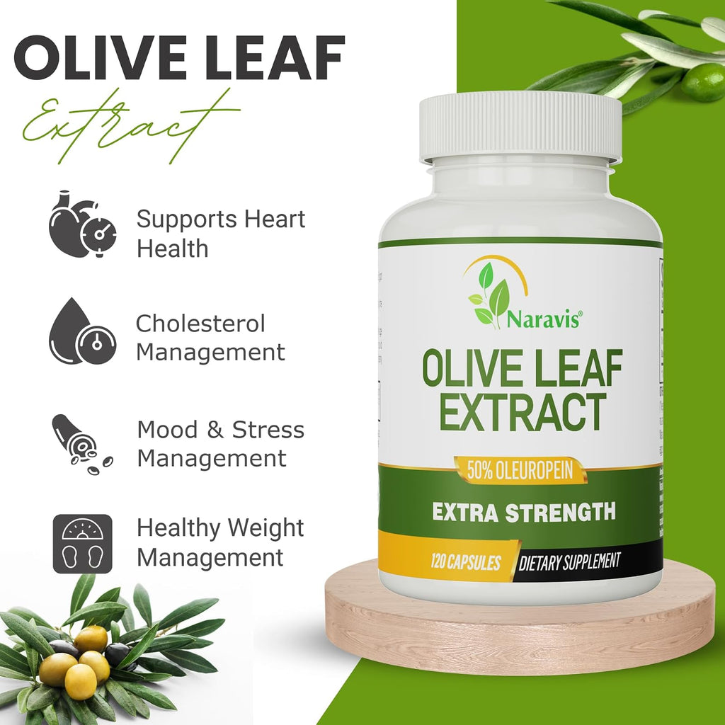 antioxidant-rich olive leaf extract