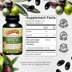 antioxidant-rich olive leaf softgels