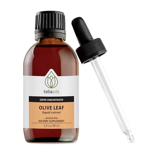 antioxidant-rich olive leaf supplement