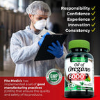antioxidant-rich oregano oil softgels