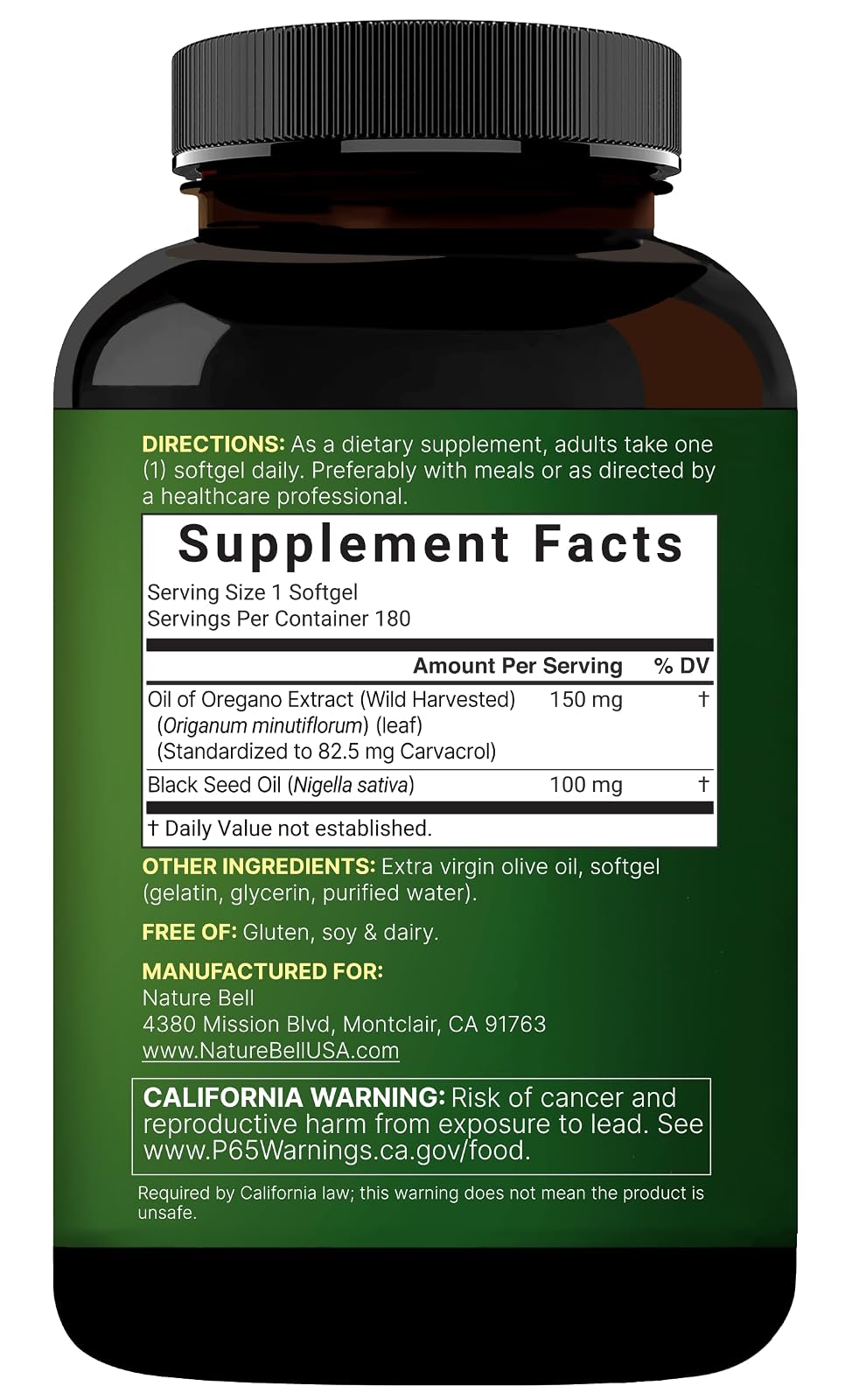 antioxidant-rich oregano oil
