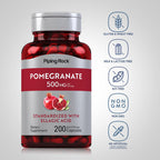 Antioxidant-rich pomegranate extract vitamins
