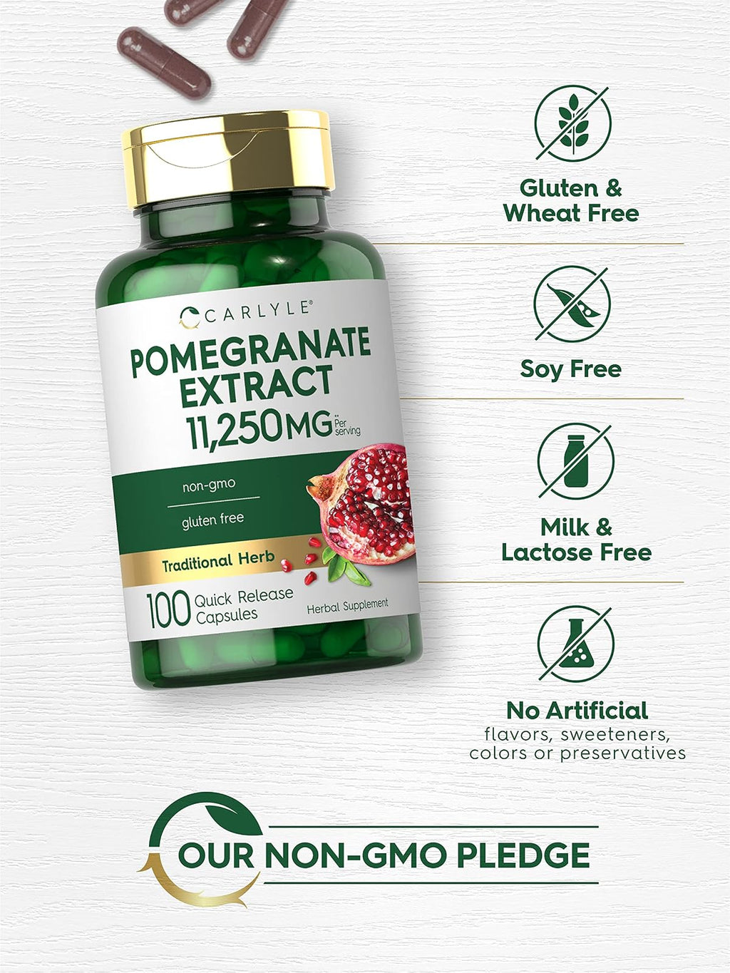 antioxidant-rich pomegranate extract