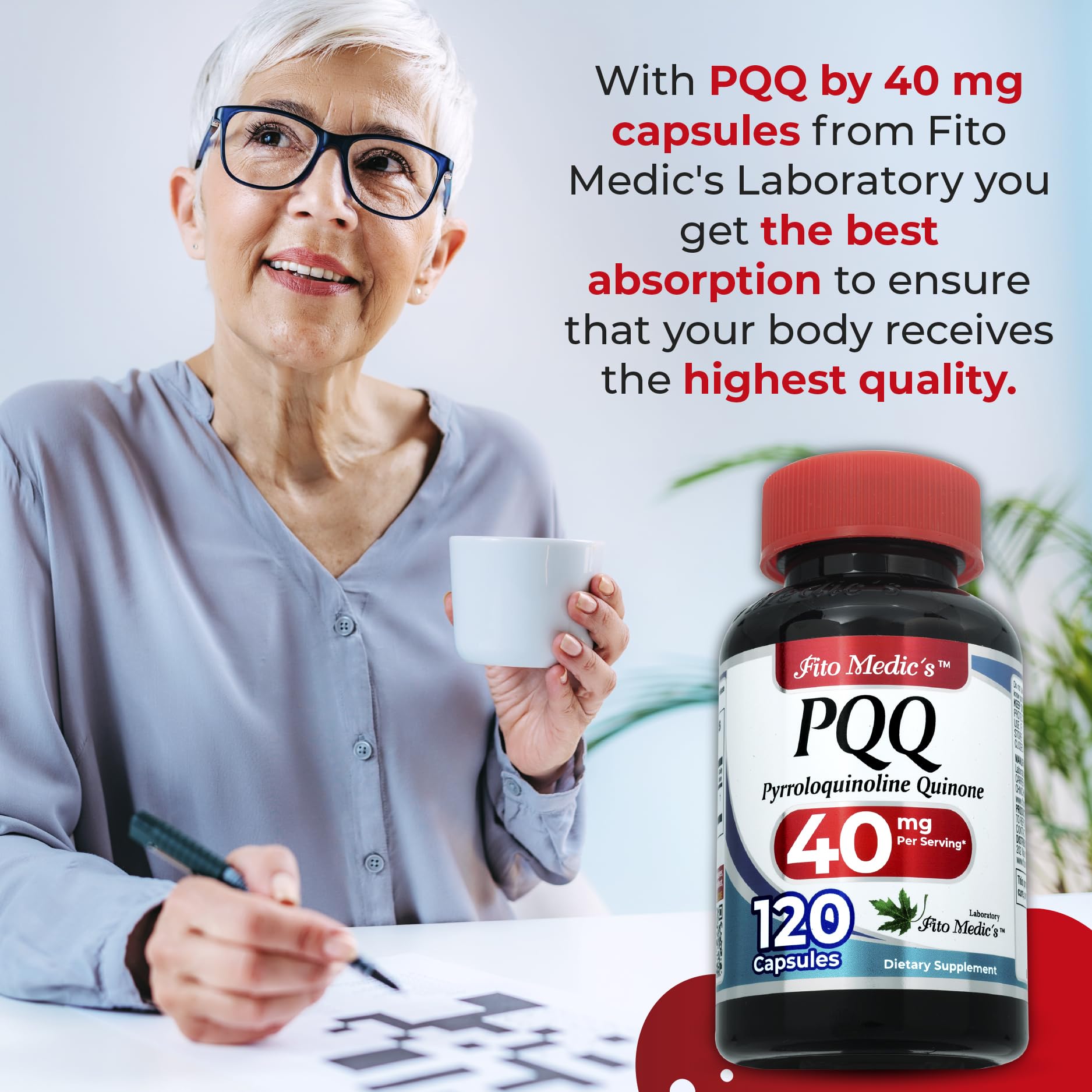 antioxidant-rich PQQ capsules
