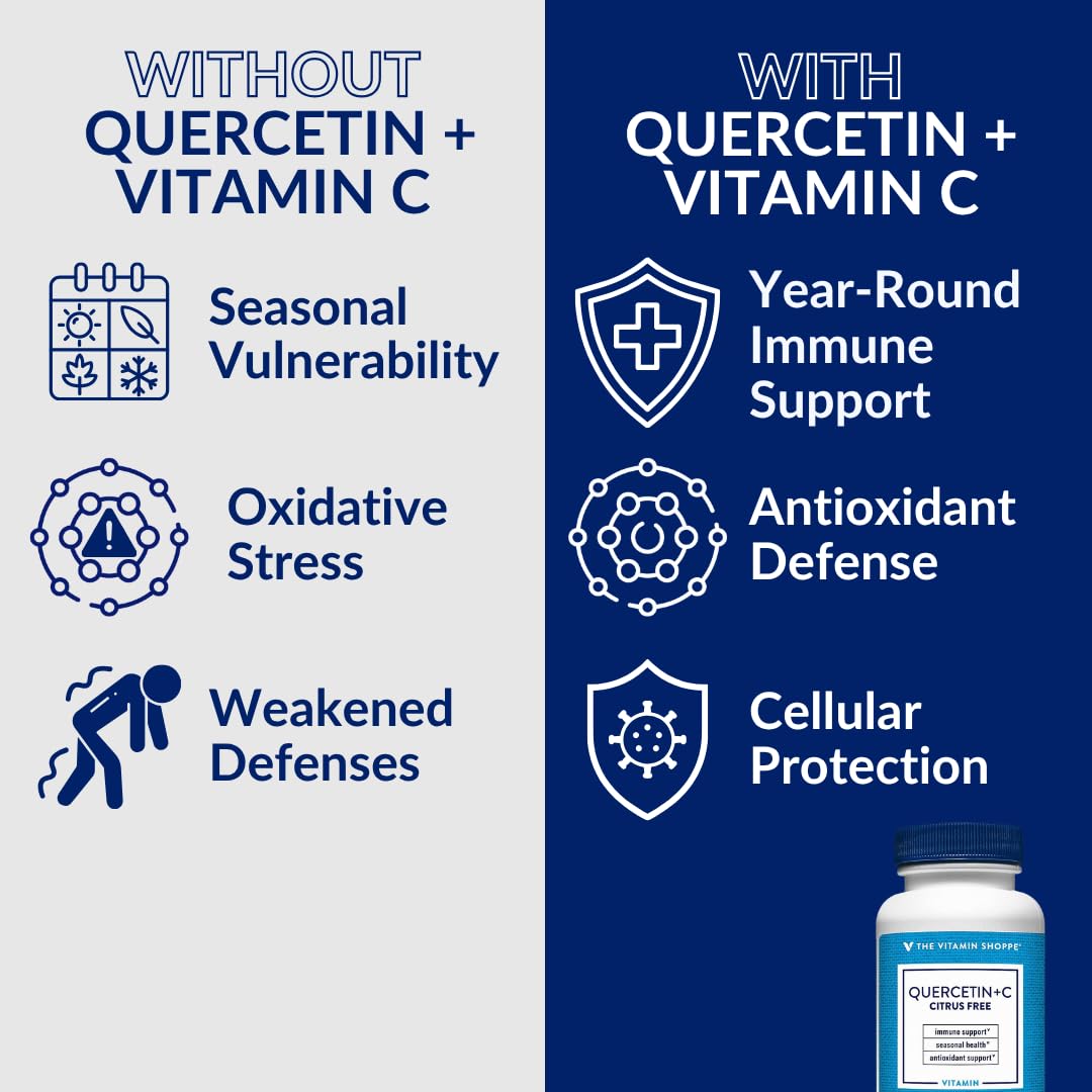 antioxidant rich quercetin vitamin C