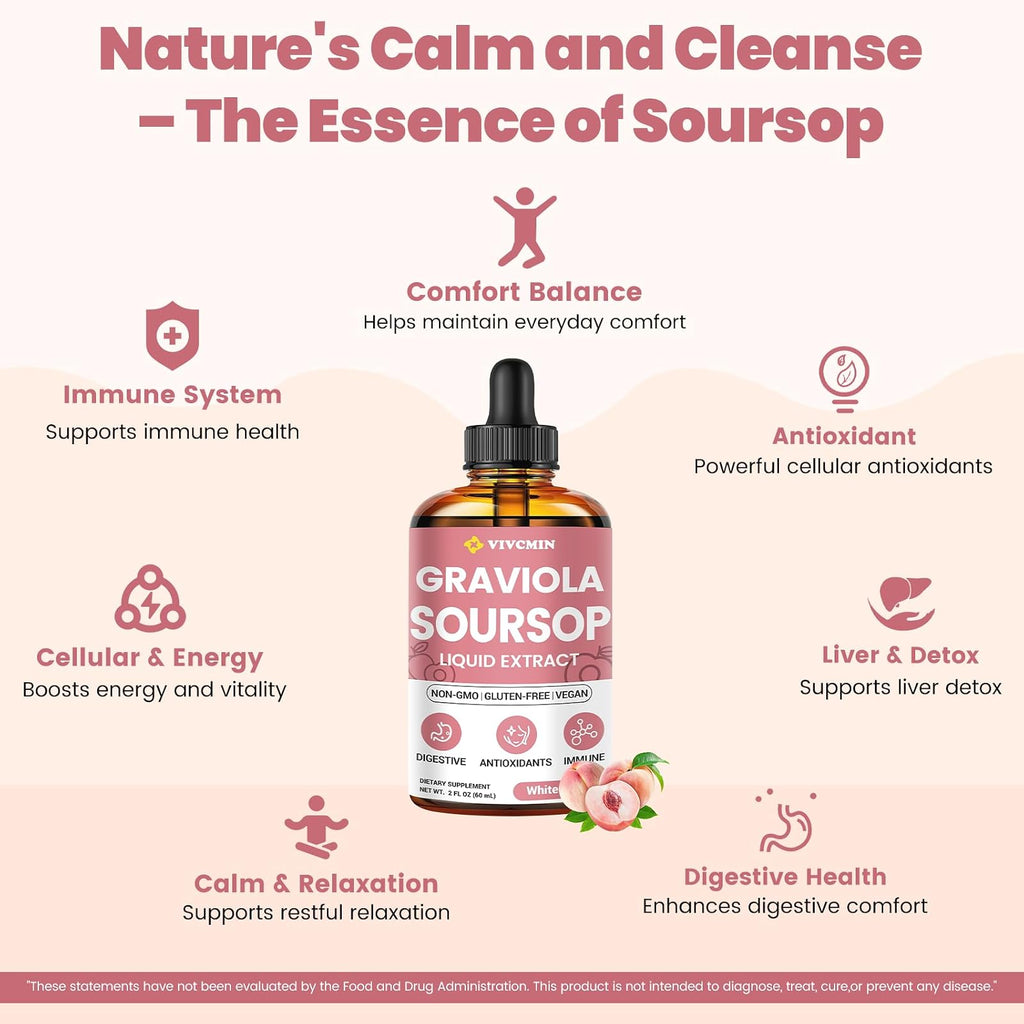 Antioxidant-rich soursop leaf extract