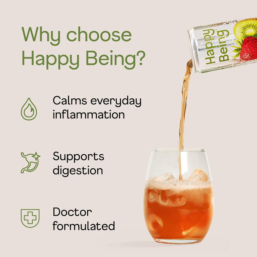 antioxidant rich sparkling tea beverage