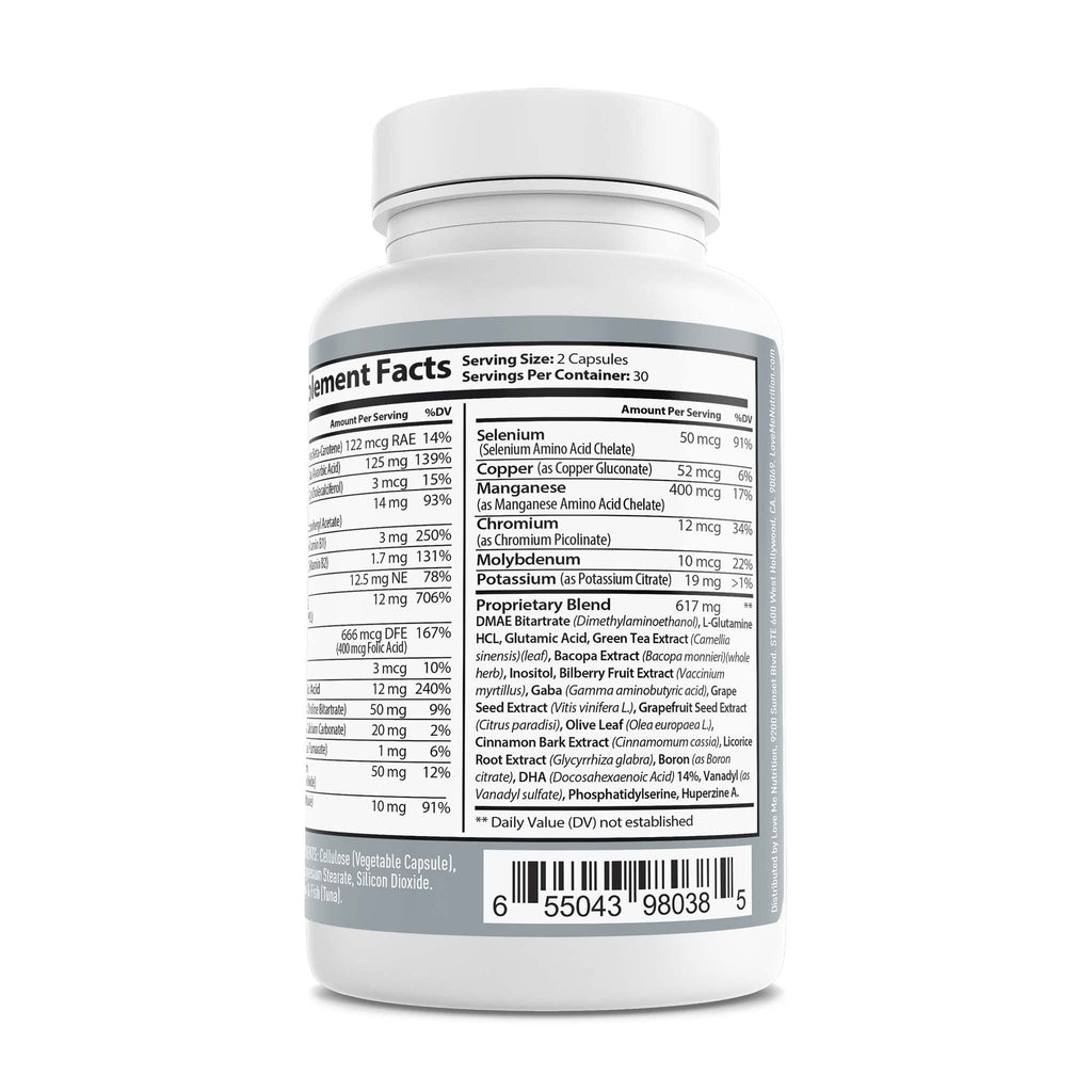 antioxidant-rich supplements for brain health