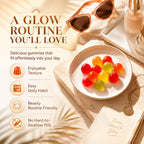 Antioxidant-rich tanning gummies