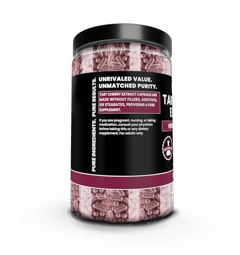 Antioxidant-rich tart cherry capsules