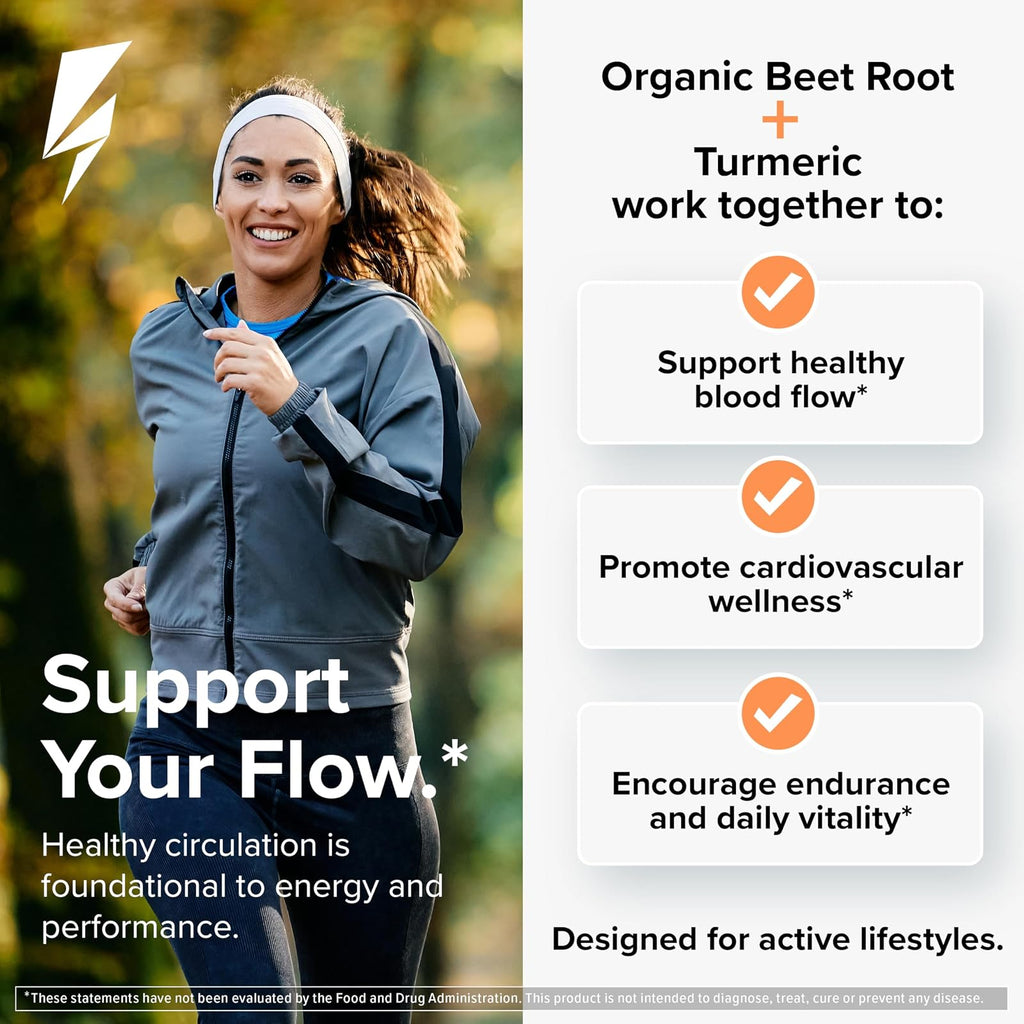 antioxidant-rich turmeric and beet root