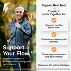 antioxidant-rich turmeric and beet root