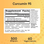antioxidant-rich turmeric extract capsules