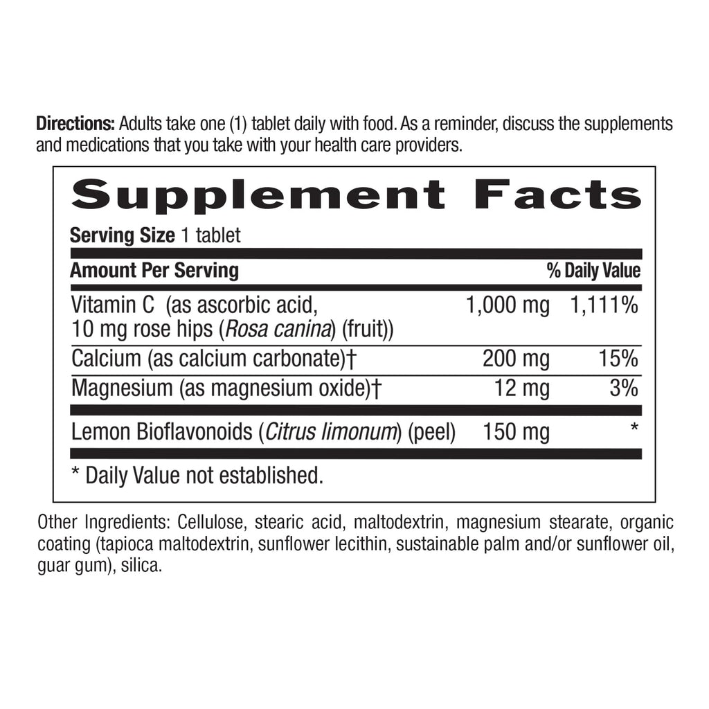Antioxidant-rich vitamin C supplement