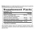 Antioxidant-rich vitamin C supplement
