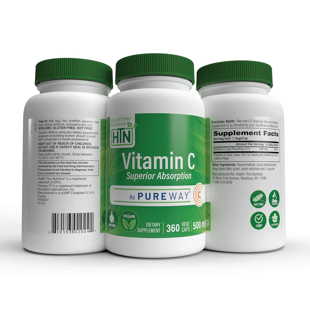 Antioxidant-rich vitamin C supplement