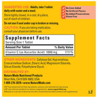 Antioxidant-rich vitamin C tablets
