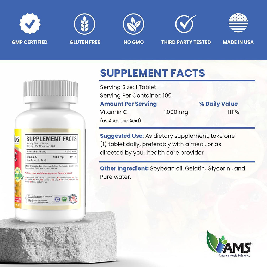 antioxidant rich vitamin c tablets