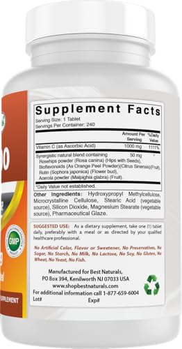 antioxidant-rich vitamin c tablets