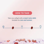 Antioxidant-rich vitamin E softgels