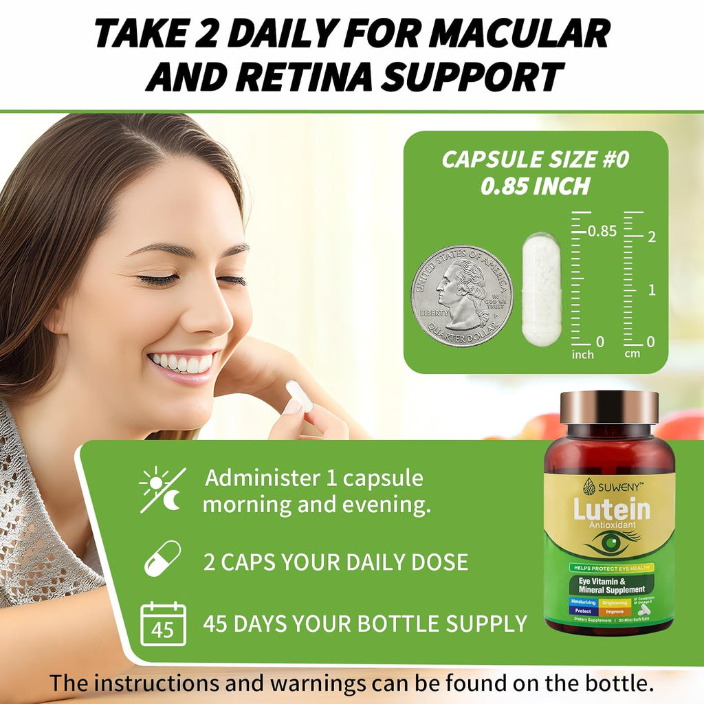 Antioxidant supplements for clearer eyesight