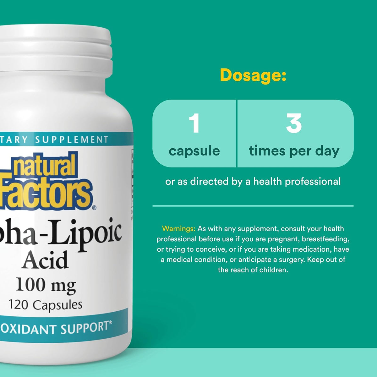 Antioxidant support Alpha Lipoic Acid