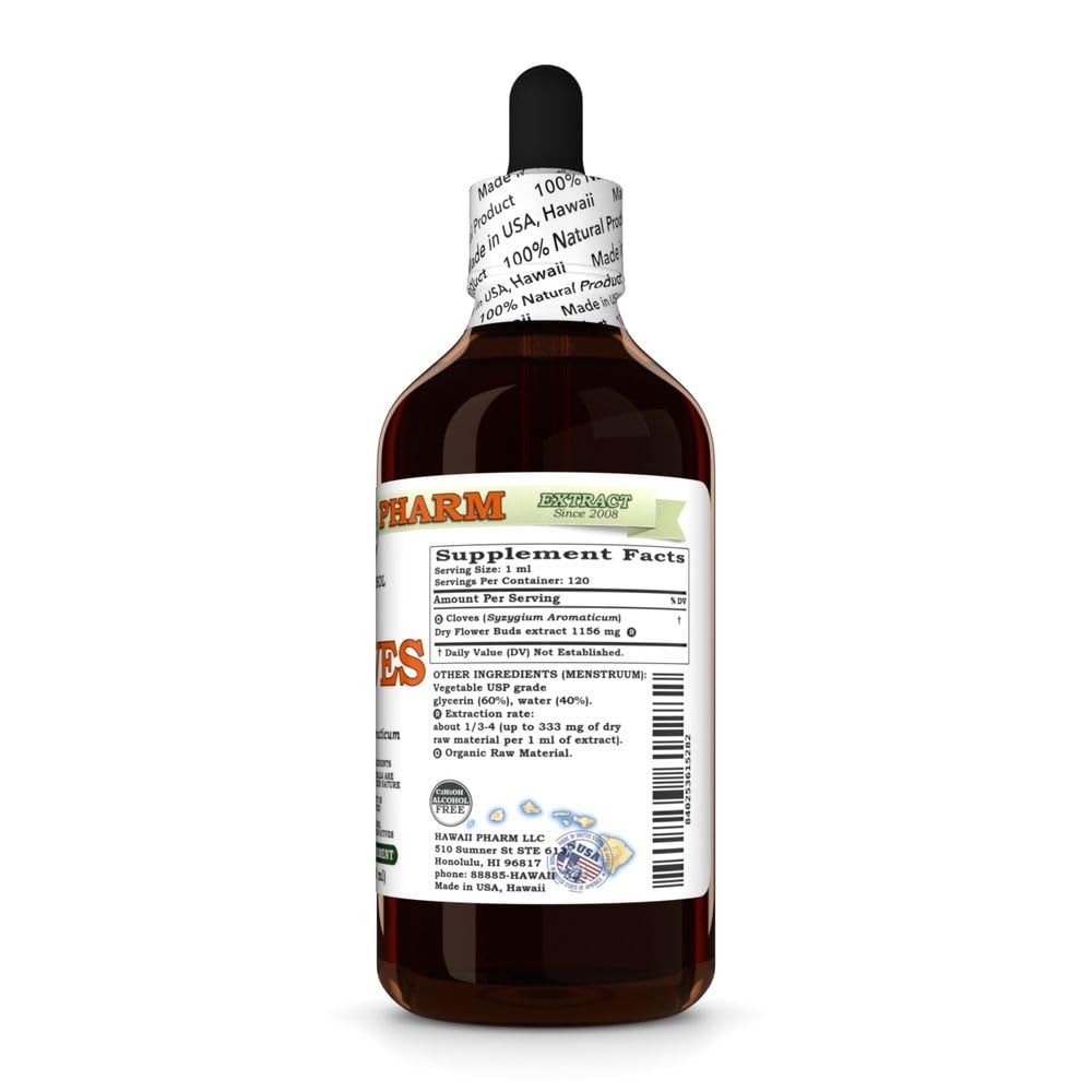 antioxidant support cloves glycerite