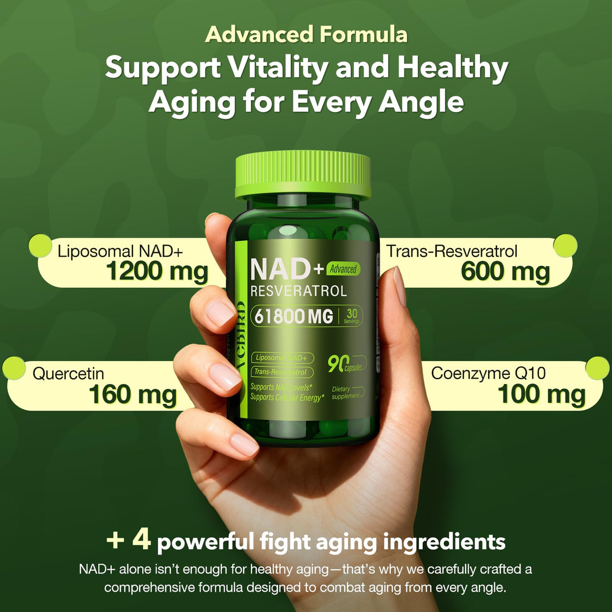 Antioxidant support for healthy aging
