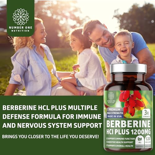 Antioxidant support from berberine supplement