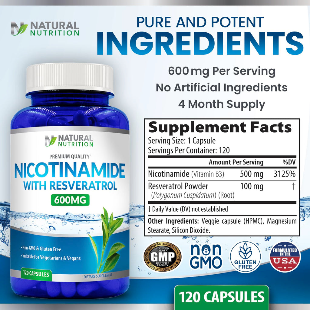 Antioxidant support from Resveratrol capsules