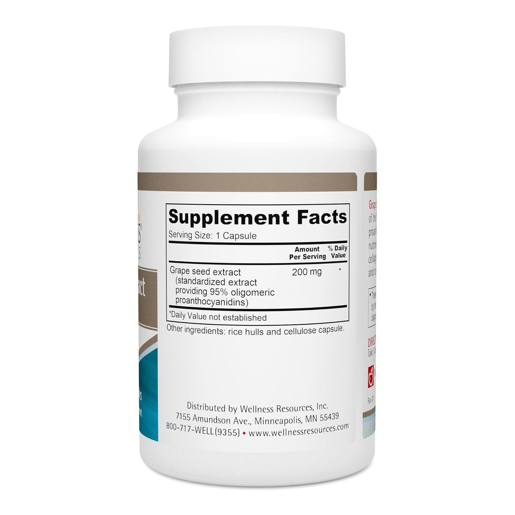 antioxidant support grape seed extract