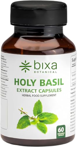 antioxidant support holy basil capsules