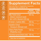 antioxidant support liver cleanse supplement