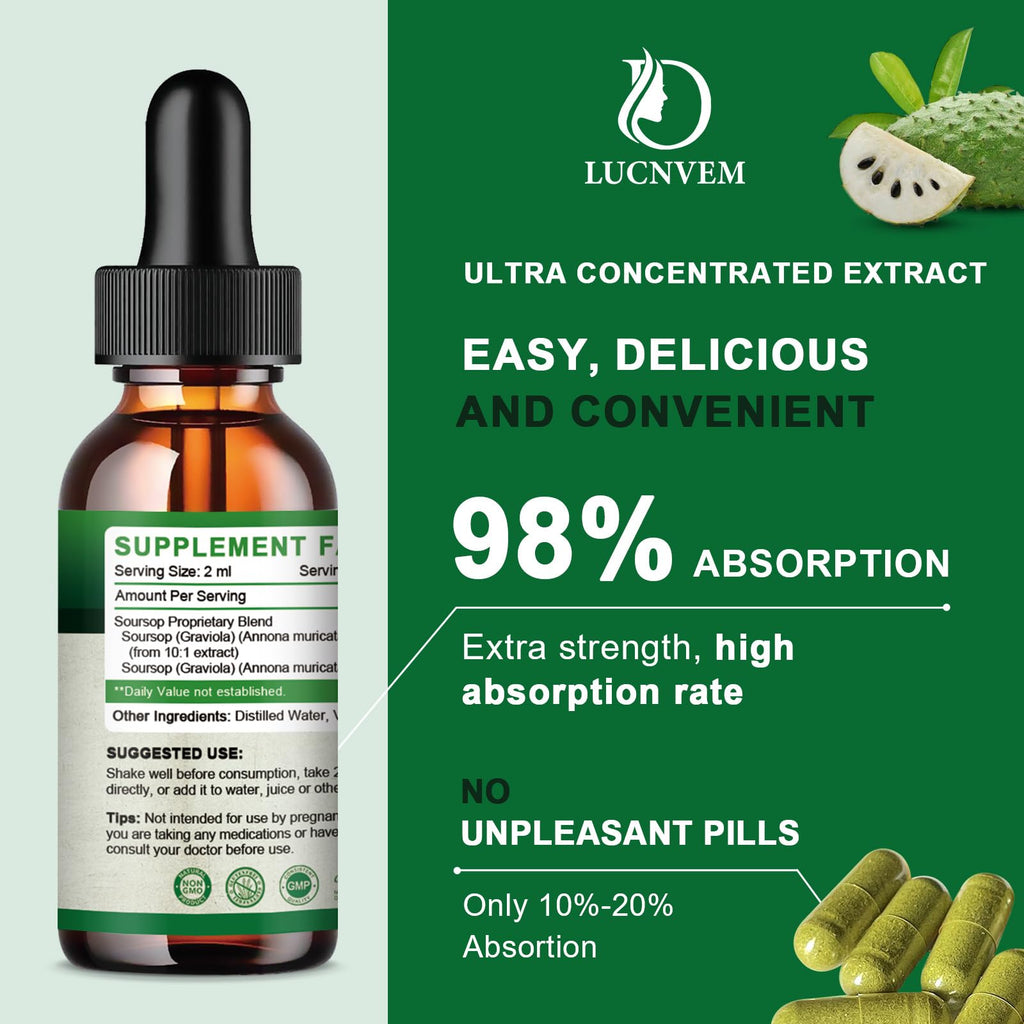 antioxidant support soursop drops