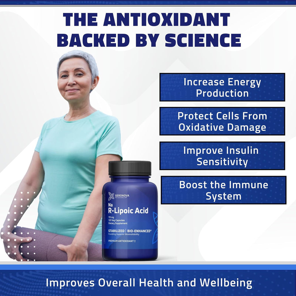 antioxidant support with alpha lipoic acid