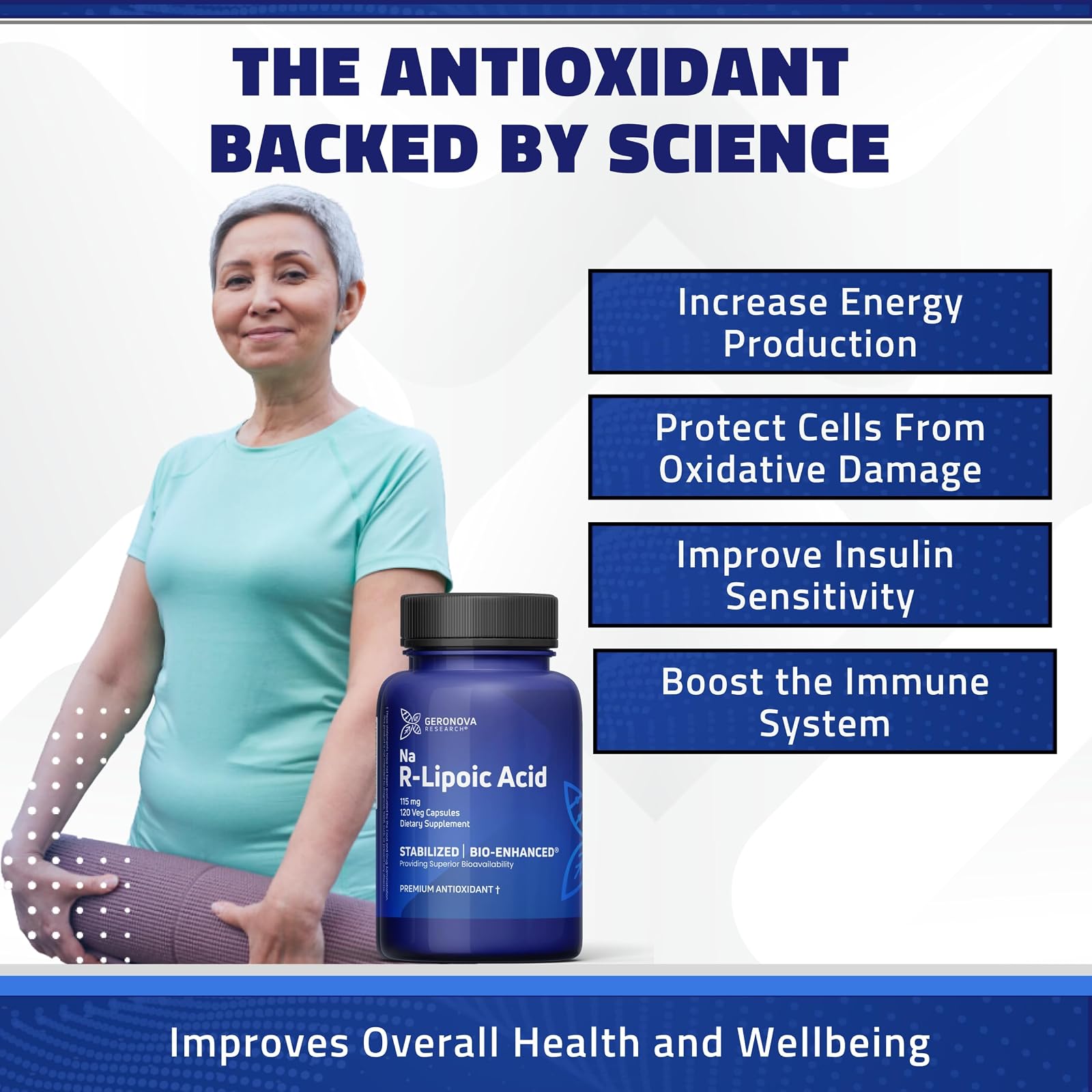 antioxidant support with alpha lipoic acid