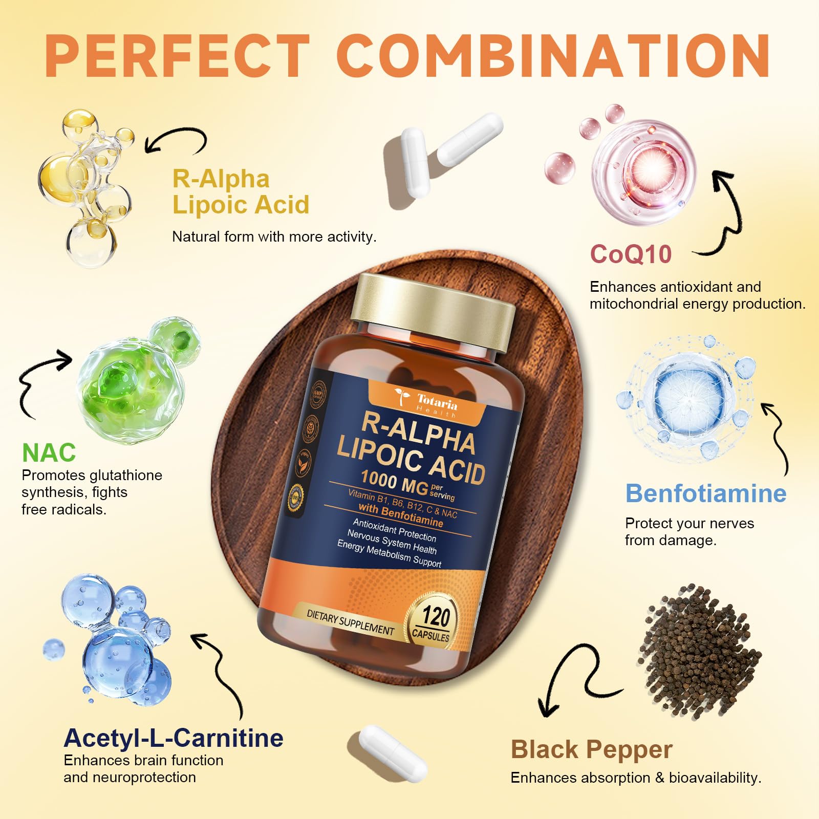 antioxidant support with alpha lipoic acid