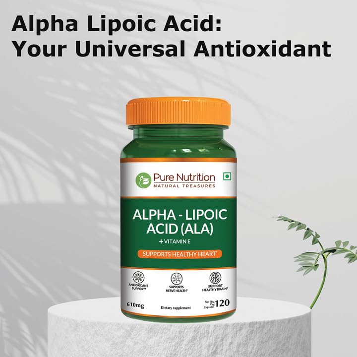Antioxidant support with Alpha Lipoic Acid