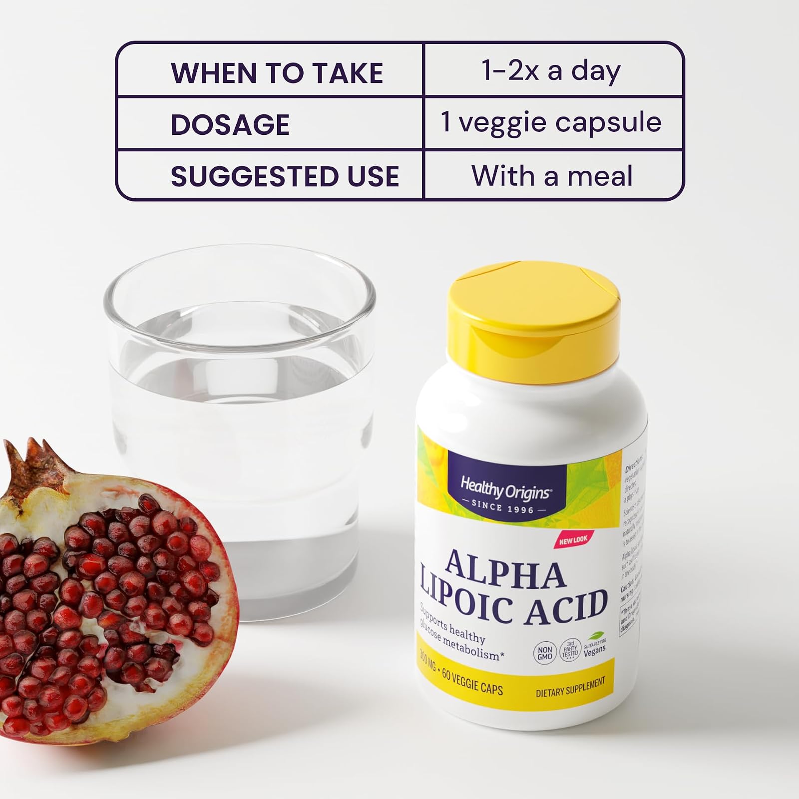 antioxidant support with alpha lipoic acid