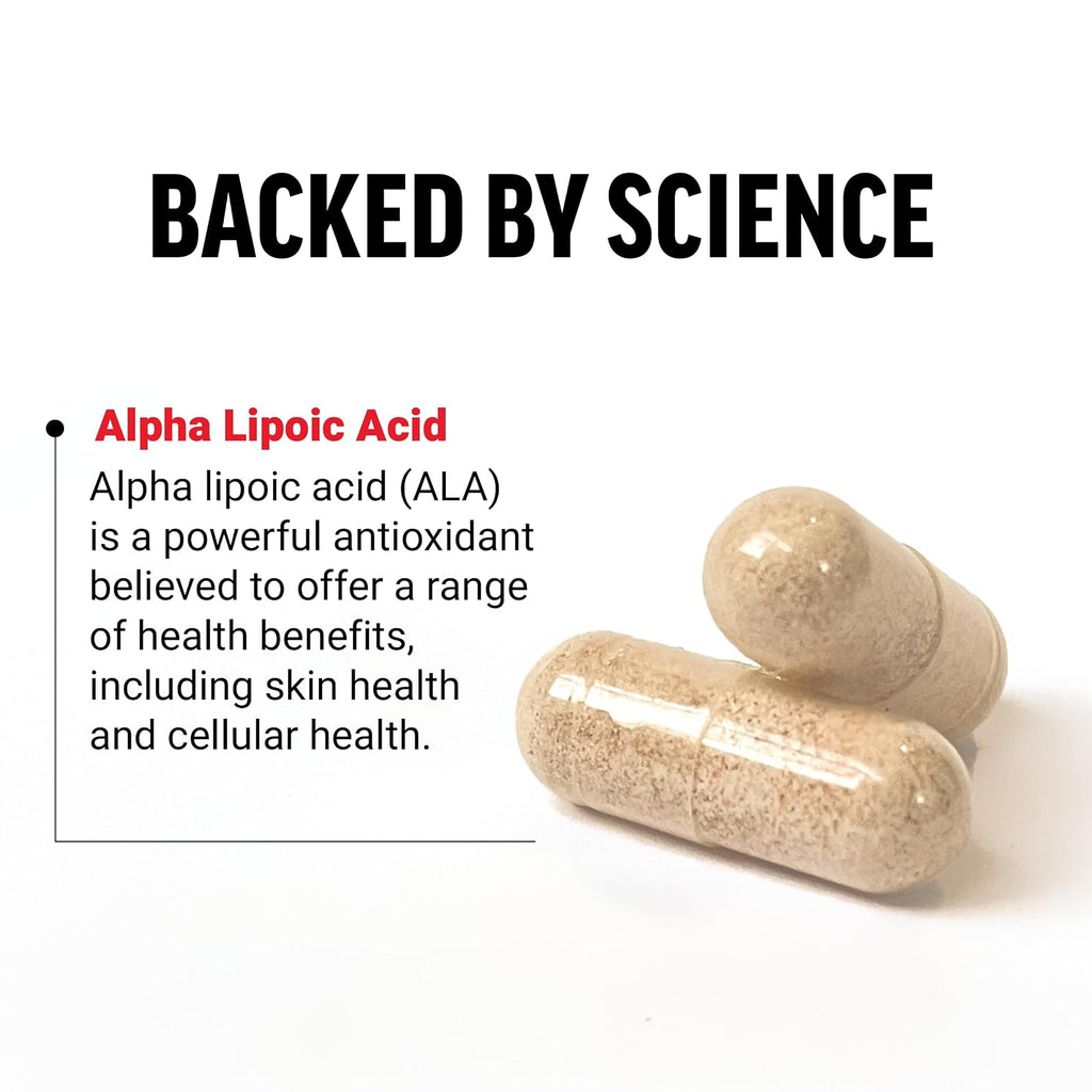 Antioxidant support with Alpha Lipoic Acid